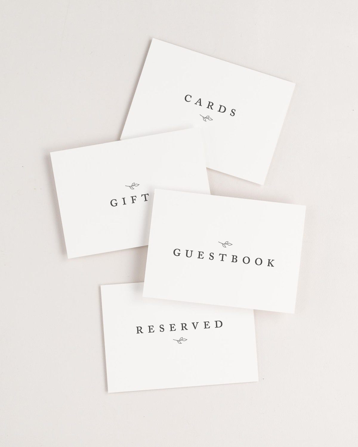 Aurora Wedding Signs | Shine Wedding Invitations