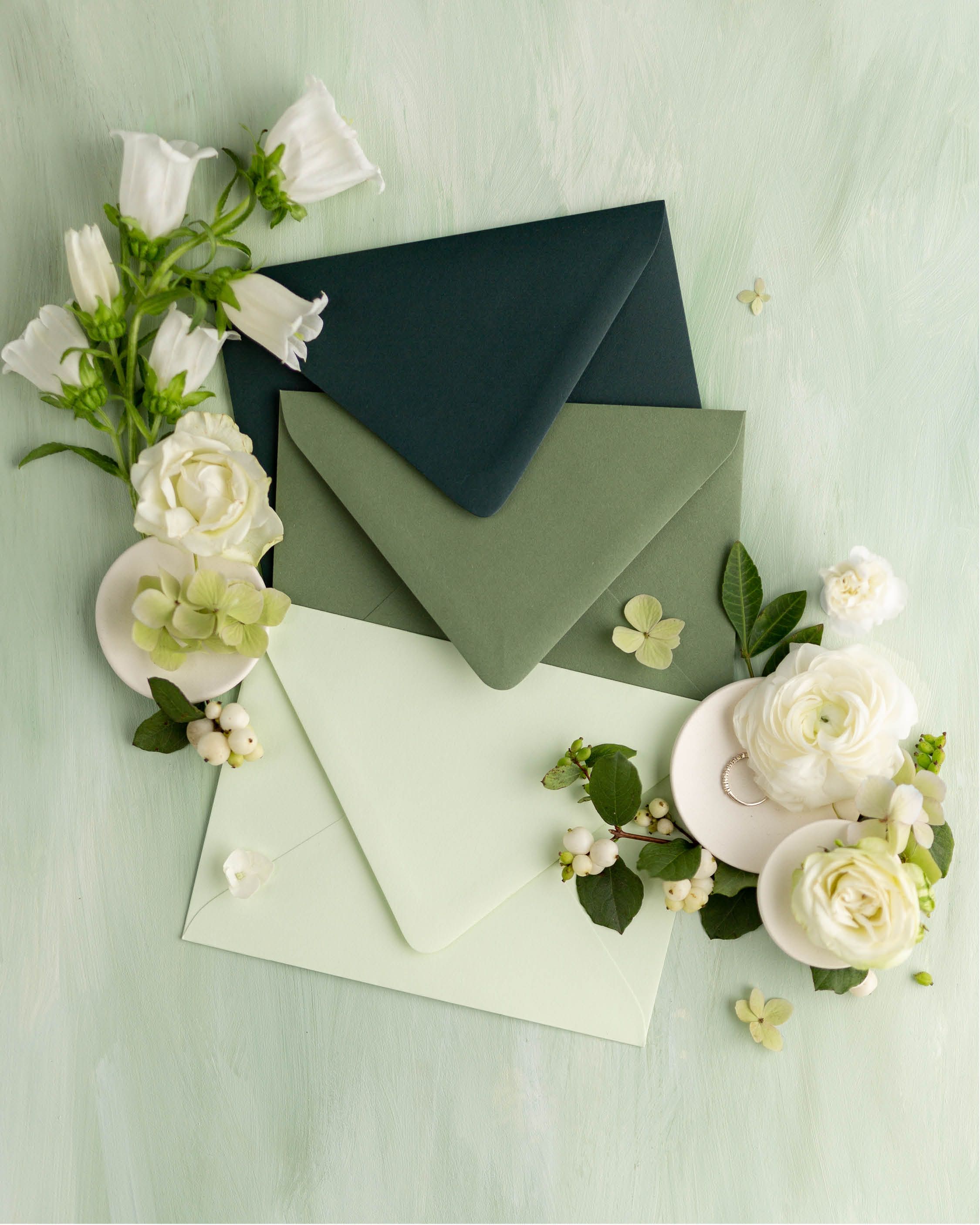 Enhance Your Wedding Invitations with Colored Envelopes | Shine Wedding ...