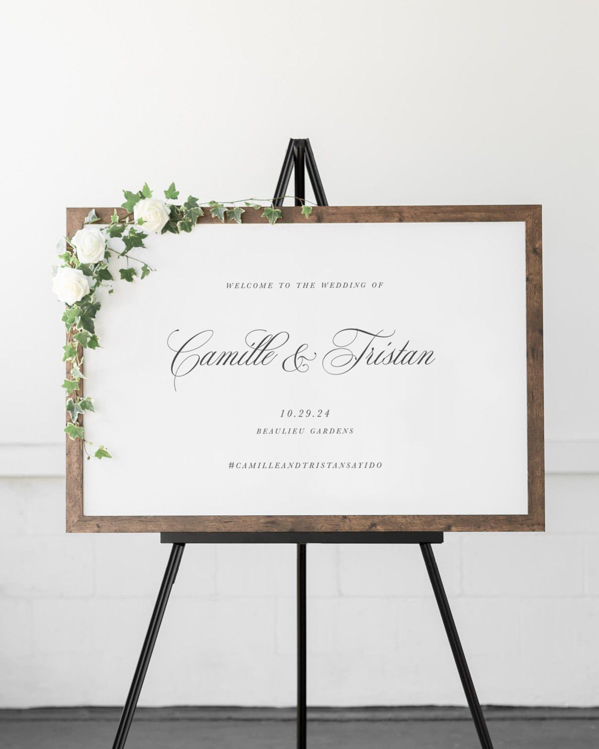 Camille Welcome Signs | Shine Wedding Invitations