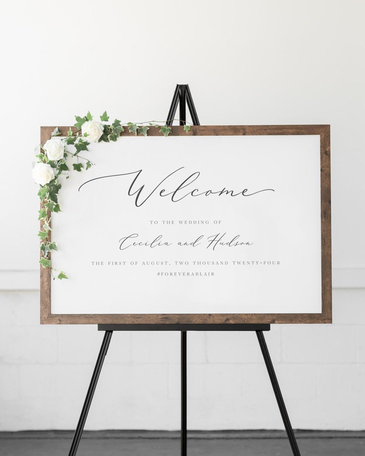 Cecilia Welcome Signs | Shine Wedding Invitations