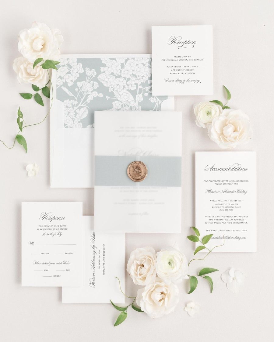 Large Script Wedding Invitations | Shine Wedding Invitations