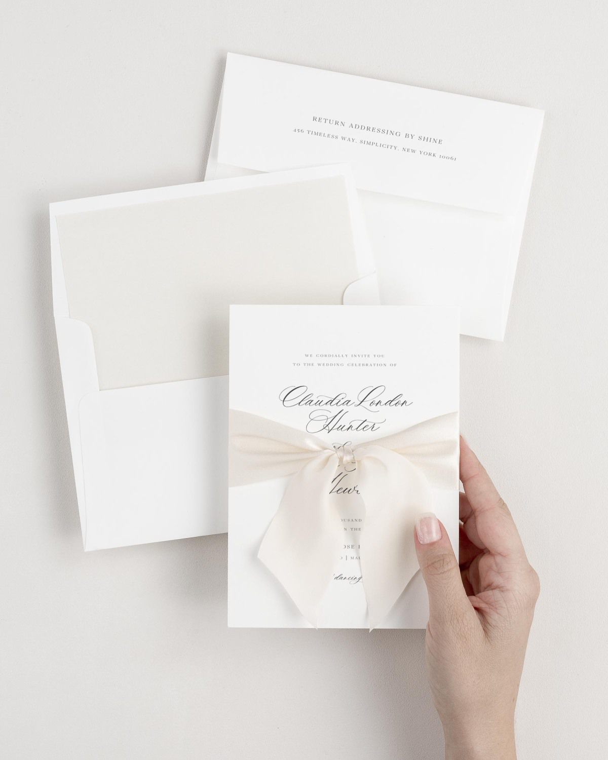 Claudia Wedding Invitations | Shine Wedding Invitations