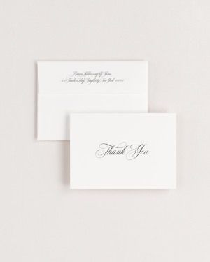 Danielle Wedding Thank You Cards | Shine Wedding Invitations