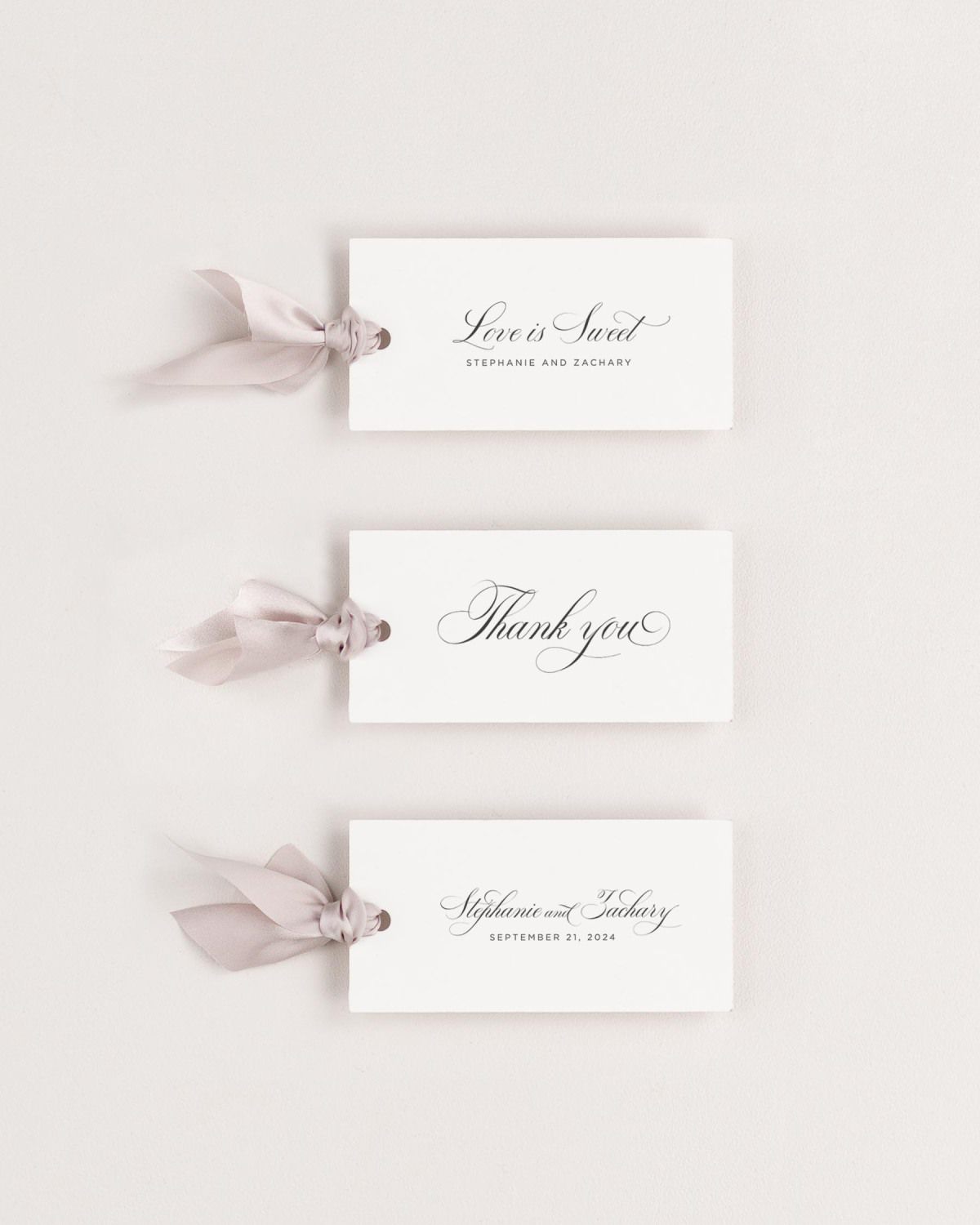 Delicate Elegance Favor Tags | Shine Wedding Invitations