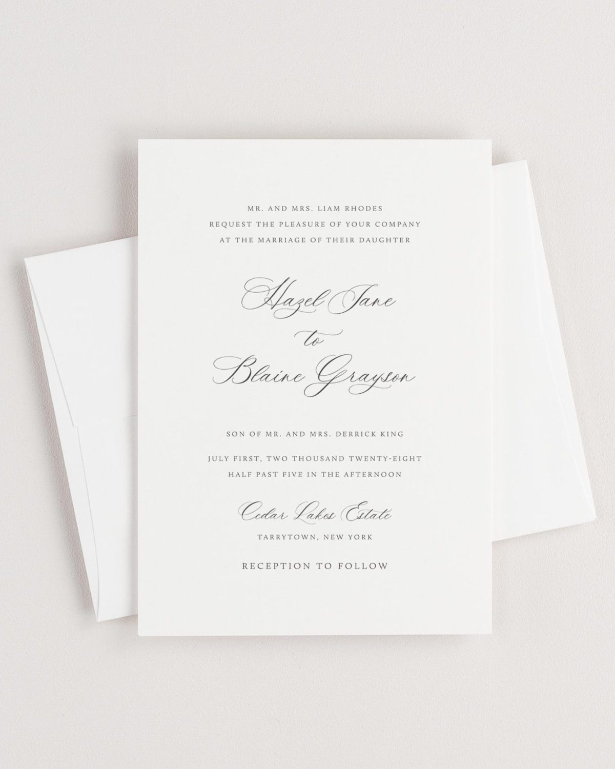 Hazel Wedding Invitations | Shine Wedding Invitations