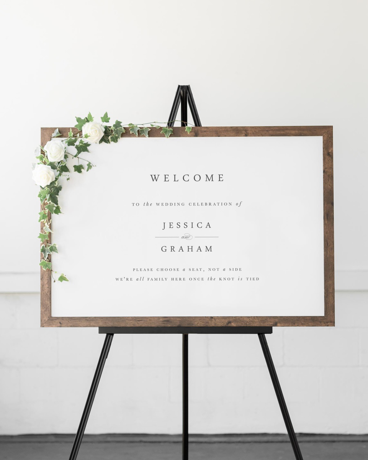 Jessica Welcome Signs | Shine Wedding Invitations