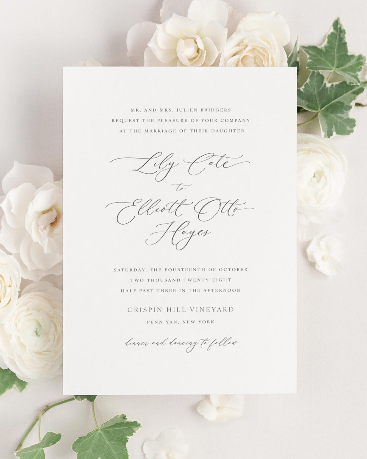 Lily Wedding Invitations | Shine Wedding Invitations