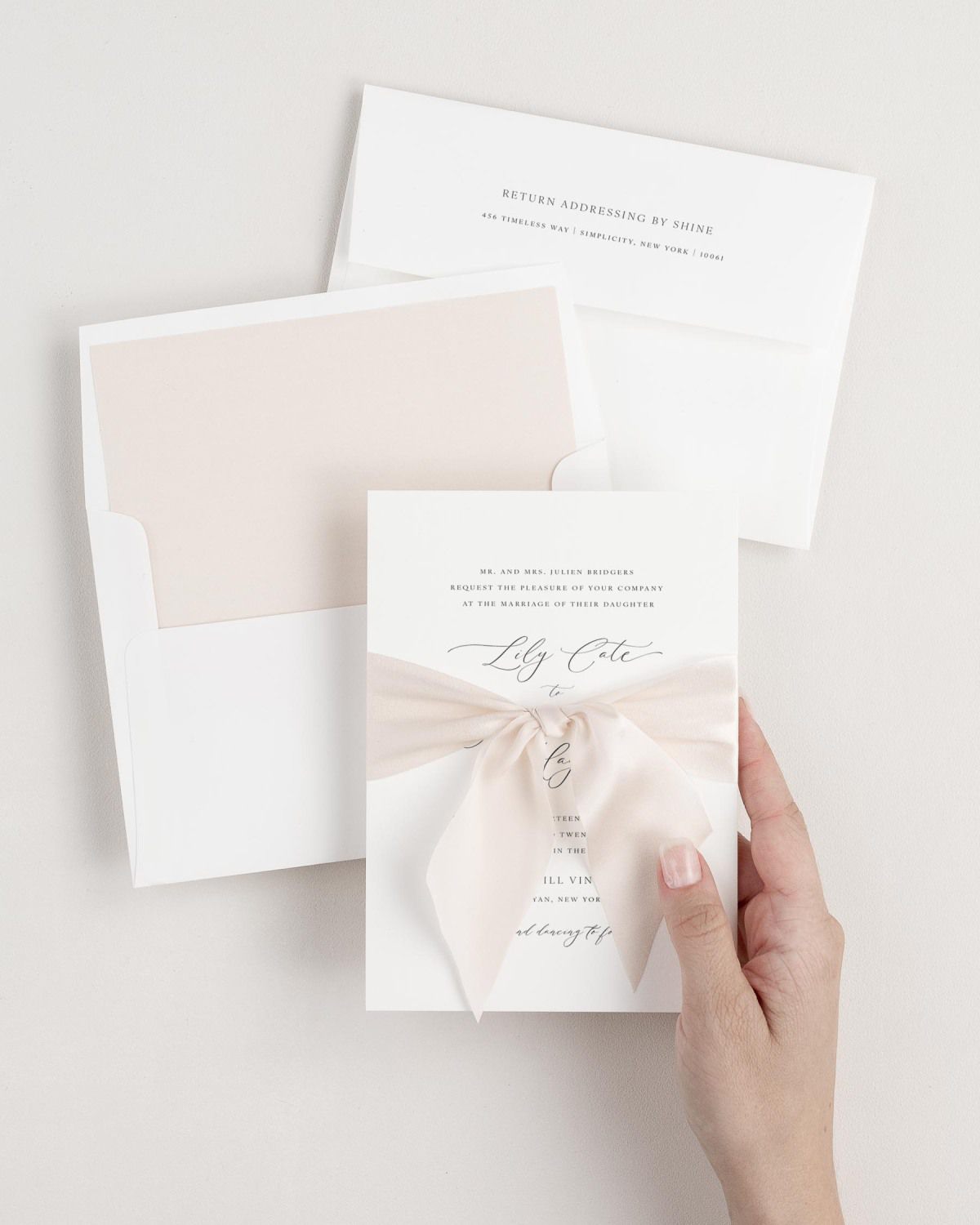 Lily Wedding Invitations | Shine Wedding Invitations