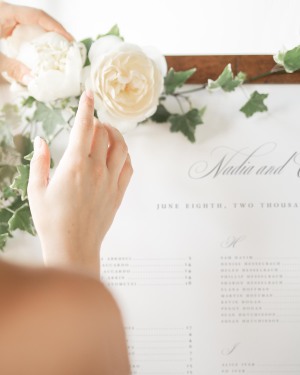 Nadia Welcome Signs | Shine Wedding Invitations