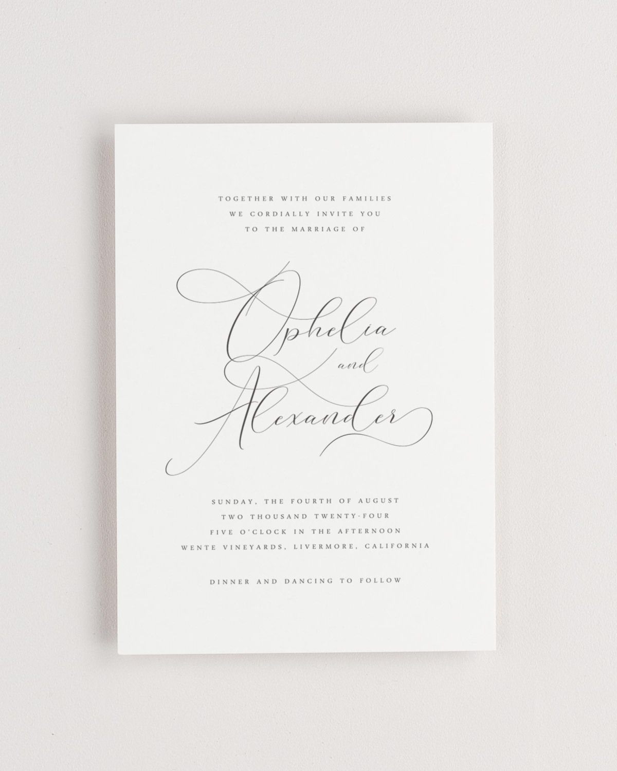 Ribbon Wedding Invitations | Shine Wedding Invitations