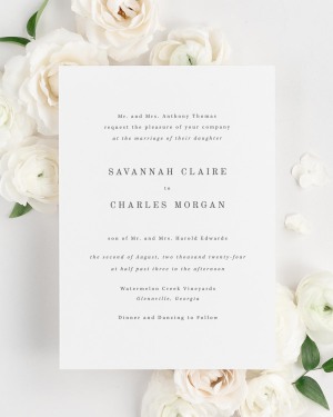 Savannah Wedding Invitations | Shine Wedding Invitations
