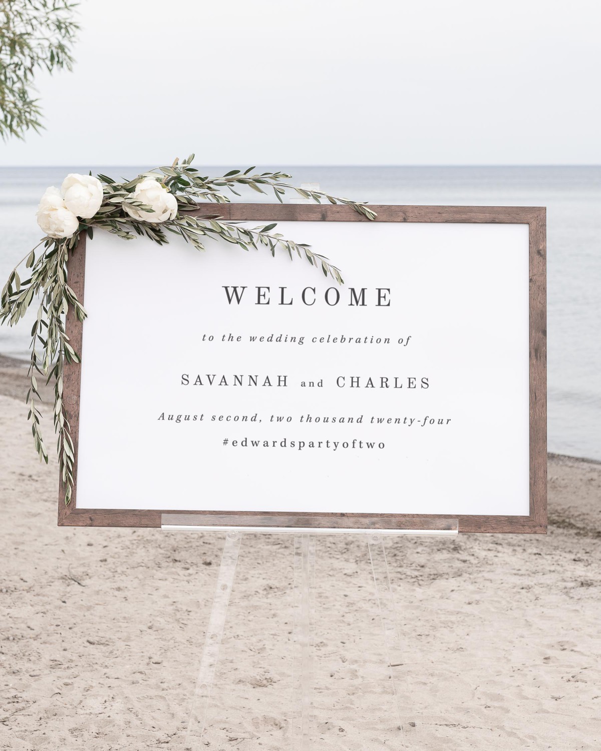Savannah Welcome Signs | Shine Wedding Invitations