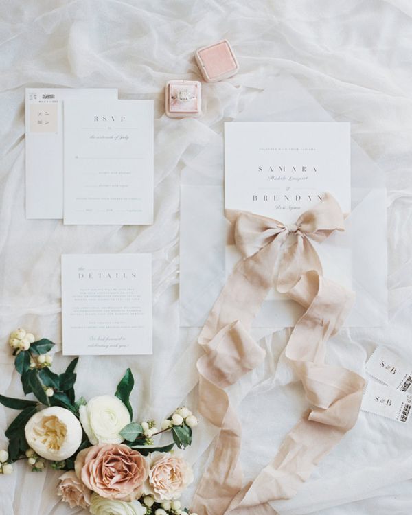 Sophisticated Modern Wedding Invitations | Contemporary & Elegant ...