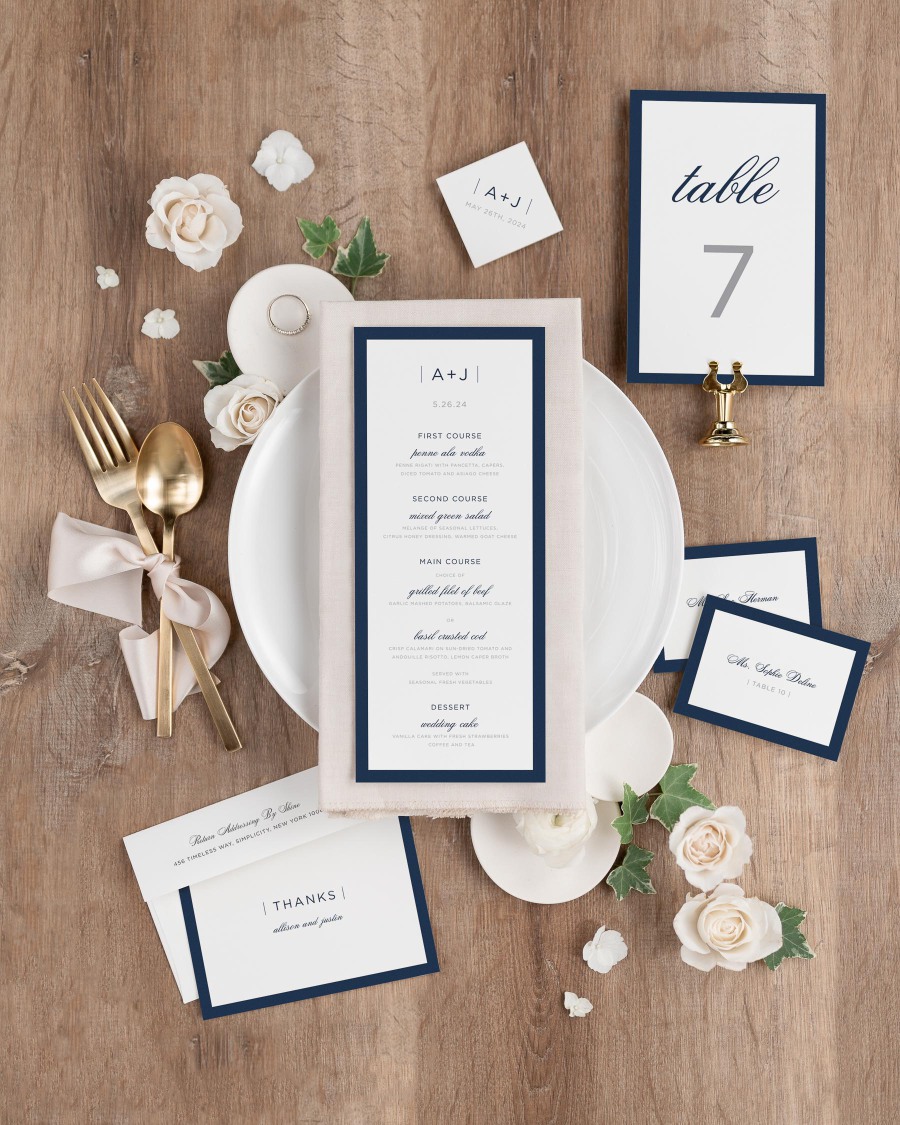 Sophisticated Modern Wedding Invitations | Shine Wedding Invitations