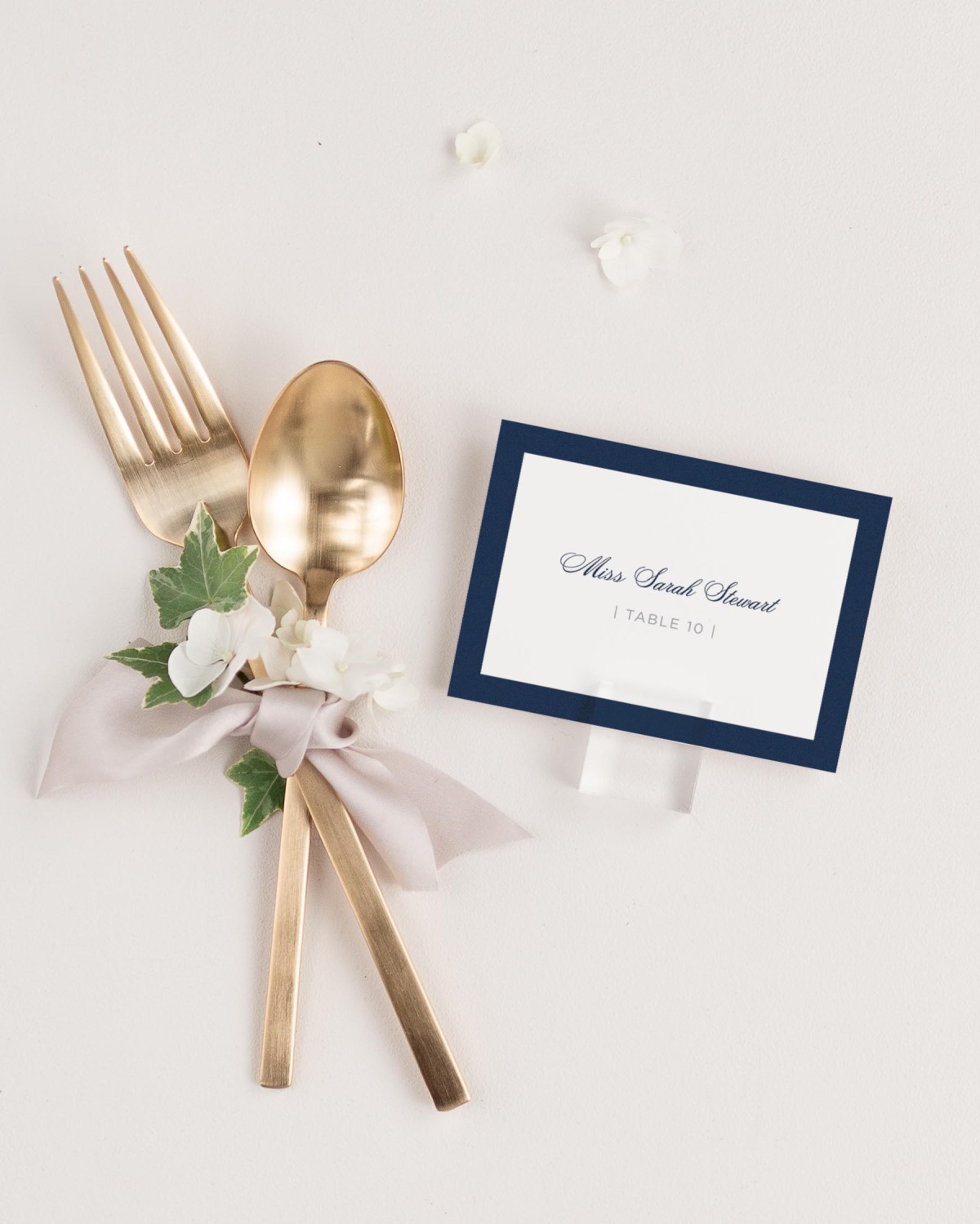 Sophisticated Modern Place Cards | Shine Wedding Invitations