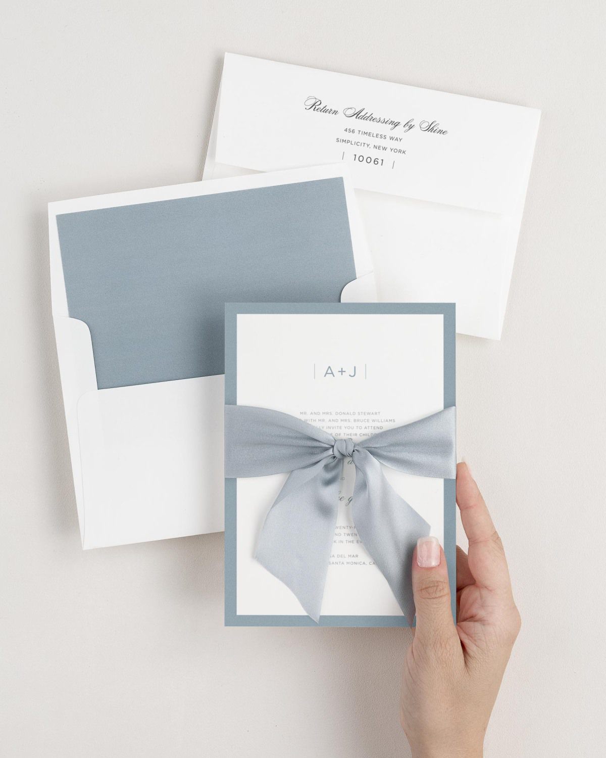 Sophisticated Modern Wedding Invitations | Shine Wedding Invitations