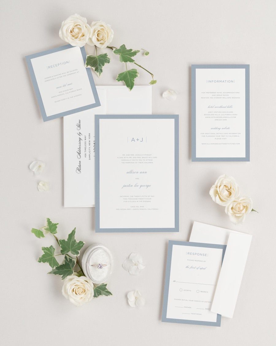 Sophisticated Modern Wedding Invitations | Shine Wedding Invitations