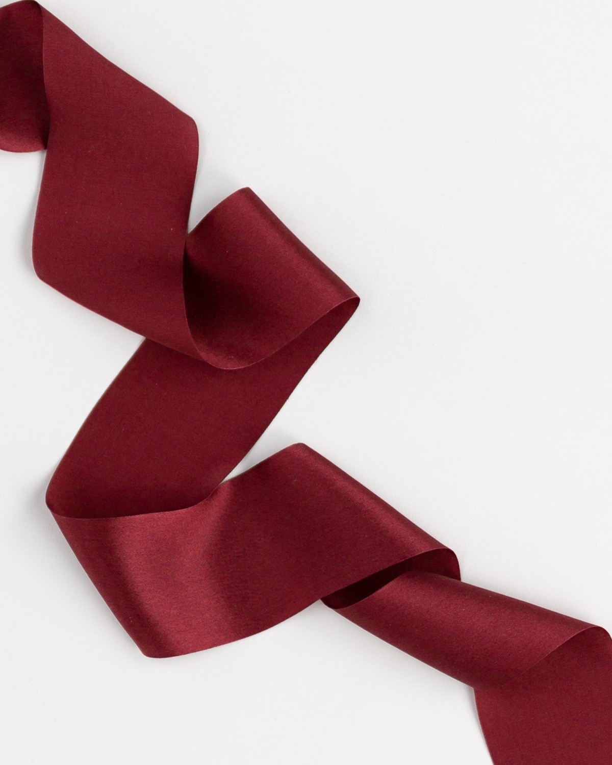 Wine Silk Ribbon | Shine Wedding Invitations