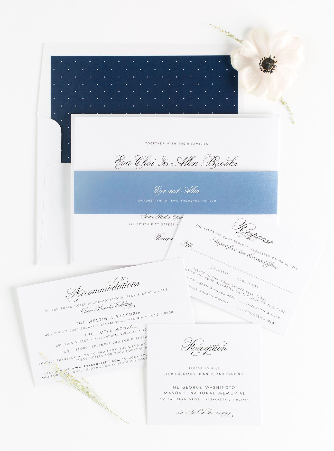 1940s Wedding Invitations 1940s Wedding Invitation Etsy